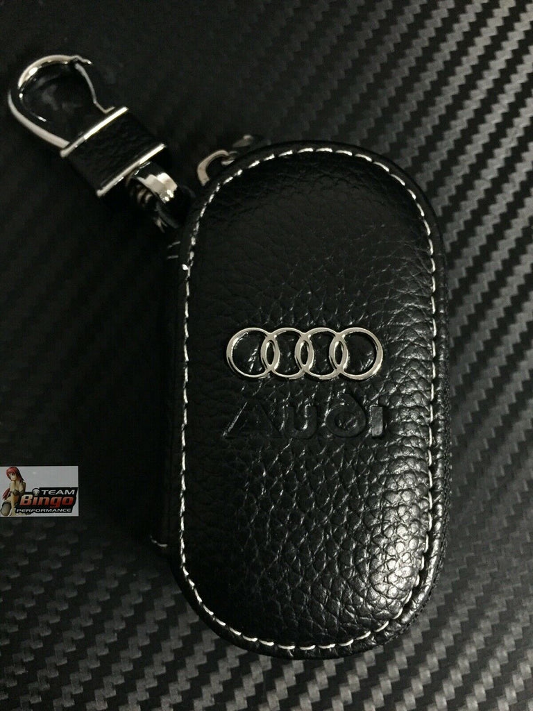 Audi RS6 R8 RS4 Q7 A4 S5 RS5 Leather Key Case Key Fob Holder Australia ...