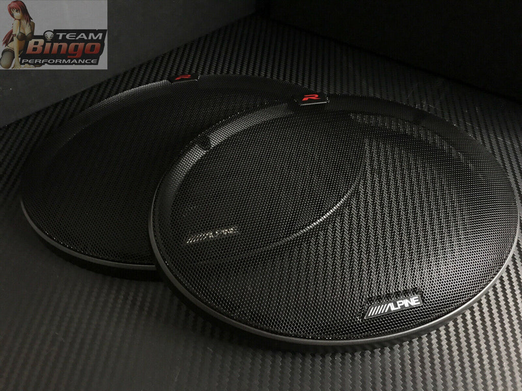 Alpine Genuine Type R 6x9 inch Speaker Grills Pair S-69C R-S69.2 Grill ...
