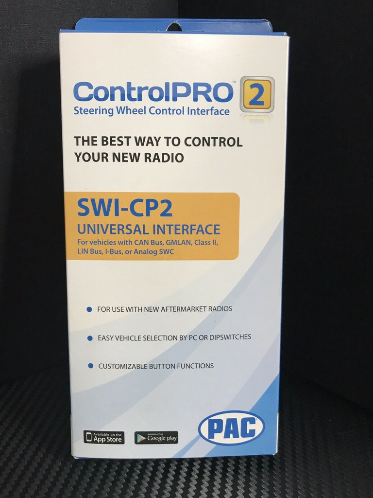 PAC SWI-CP2 Universal Steering Wheel Control Interface Can Bus Analog ...