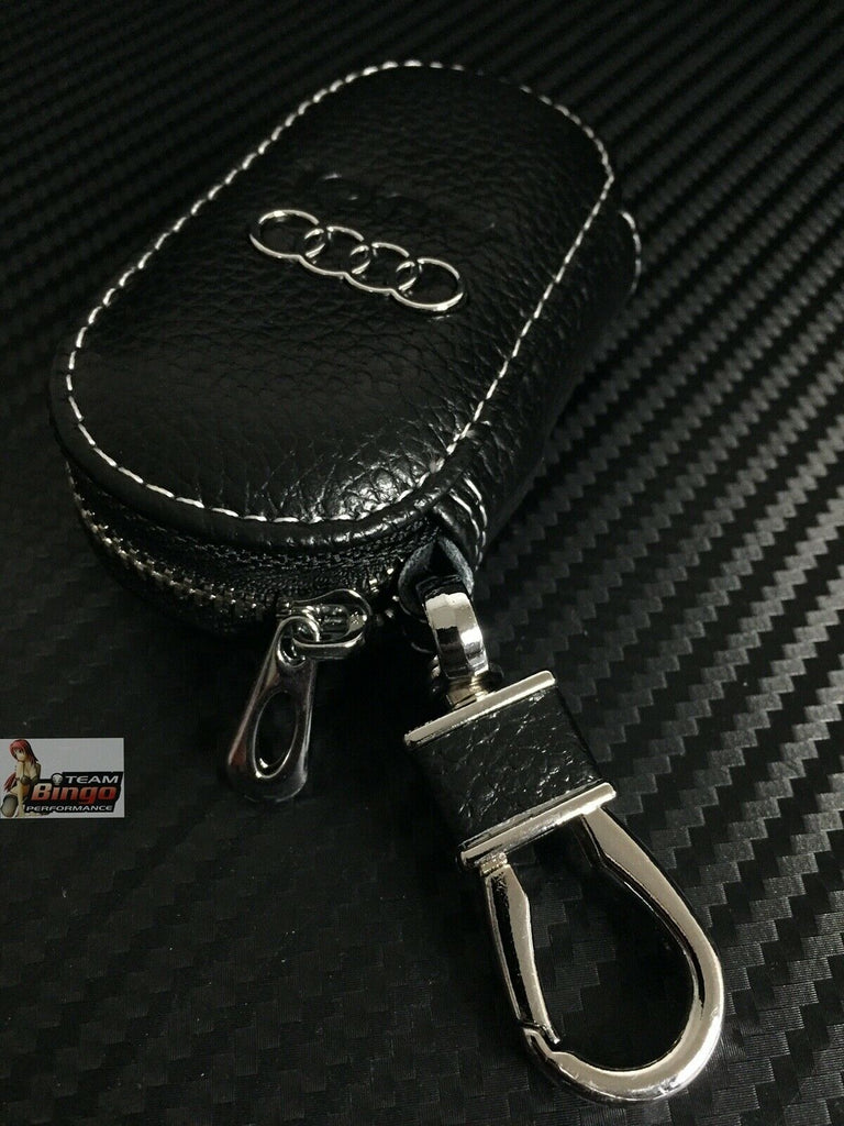 Audi RS6 R8 RS4 Q7 A4 S5 RS5 Leather Key Case Key Fob Holder Australia ...