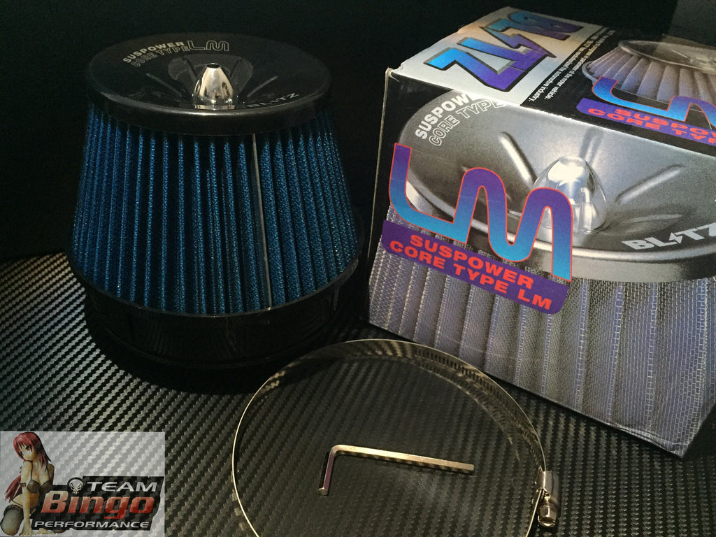 BLITZ LM Suspower POD filter Perfomance Air filter – Team Bingo Performance